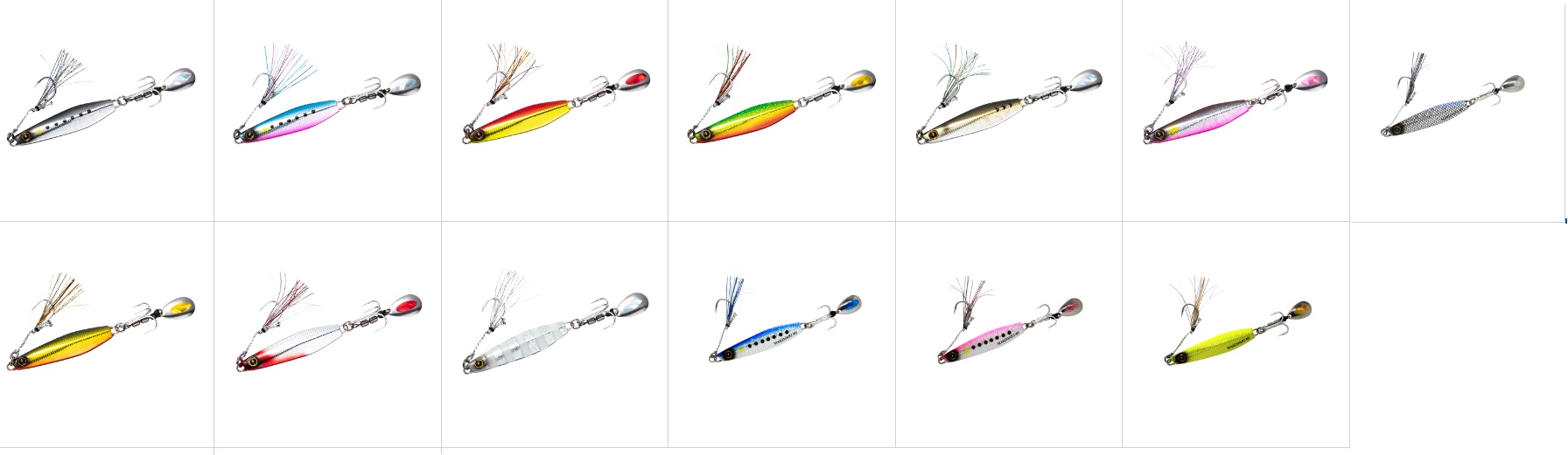 Blade Metal Jig JACK EYE MAKIMAKI Just Retrieve easy to catch! famous ...